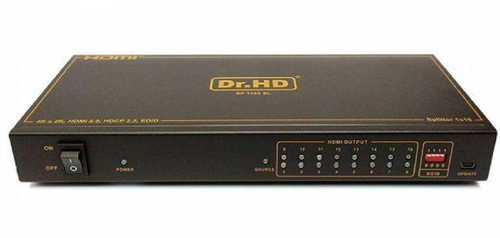 Hdmi сплиттер 1x16 dr.hd sp 1165 sl