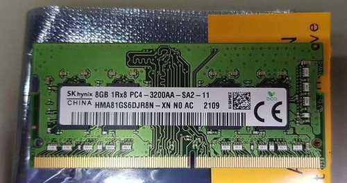 Модуль памяти 8gb DDR4 3200AA новый