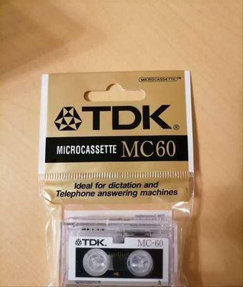 Микрокассета TDK MC60