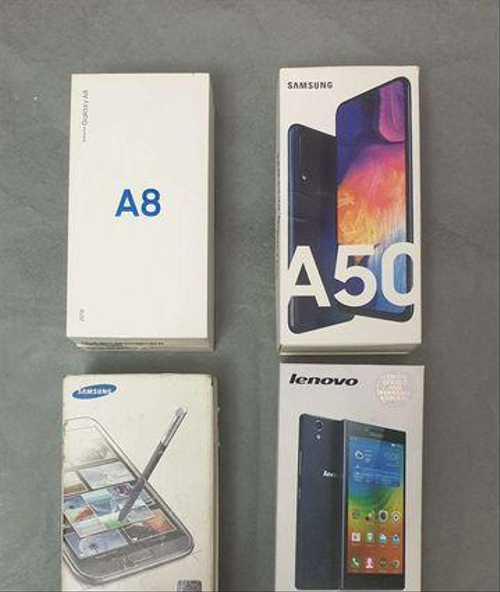 Коробка Apple, Samsung
