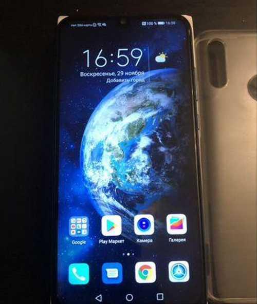 Huawei Honor 10 lite 3/32 HRY-LX1 Мерцающий синий