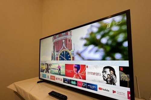 Свежий метровый Smart TV, Samsung 109 см с Wi-Fi