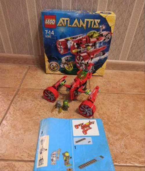 Lego Atlantis Субмарина Тайфун Турбо 8060