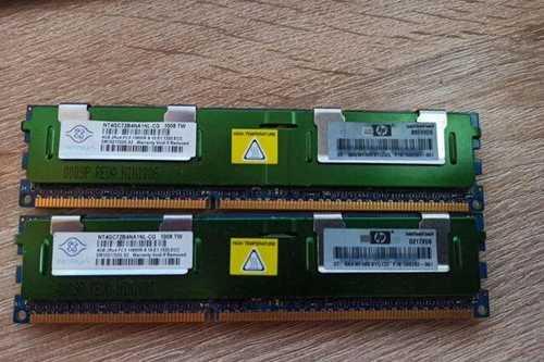 HP (nanya) 4GB 2Rx4 PC3-10800R-9-10-E1 1333 ECC