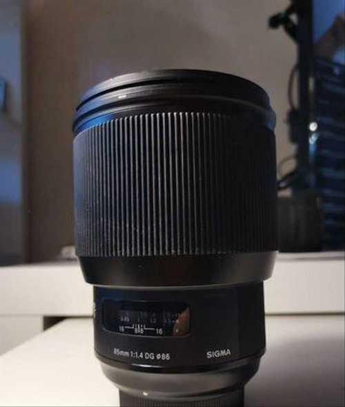 Sigma 85mm f1.4 Art для Nikon