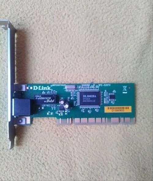 Сетевая карта pci D link DFE520TX