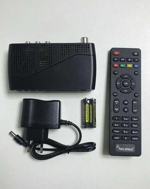 Цифровая приставка Selenga T42D эфирный DVB-T2/C