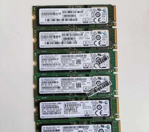 Твердотельный диск SSD nvme Samsung 512-1024