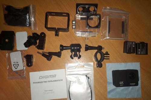 Экшн камера digma DiCam 800