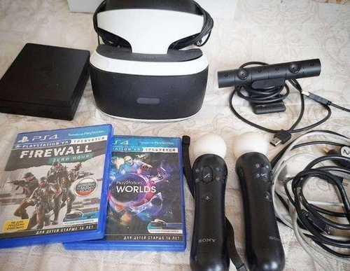 Ps4 vr 2 playstation vr 2 + ps move + игры