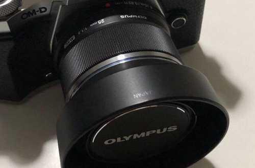 Объектив Olympus M.Zuiko Digital 25mm 1:1.8 Black