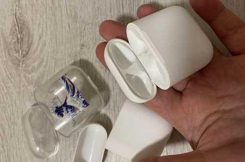 Airpods 2 оригинал кейс