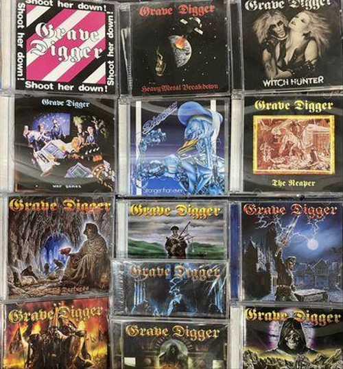 Музыкальные cd диски. Grave Digger