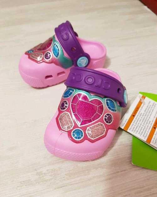 Новые сабо crocs c4