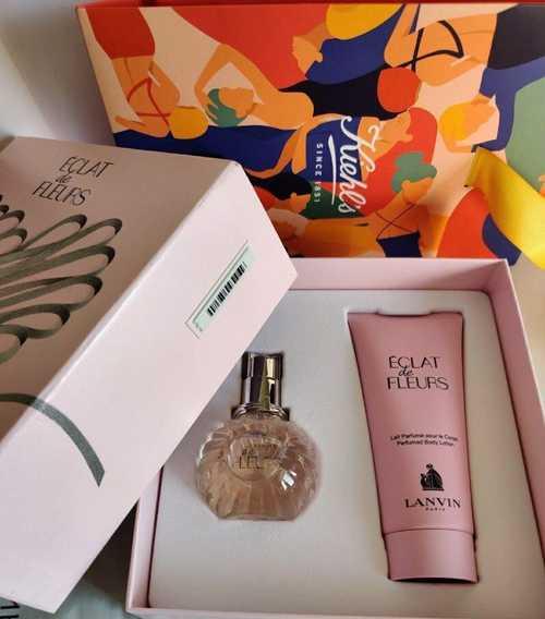 Lanvin Eclat de Fleurs Набор парфюм лосьон