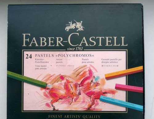 Пастель Faber-Castell "Polychromos", 24 шт