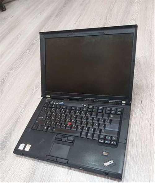 Lenovo Thinkpad T61 - без подсветки матрицы