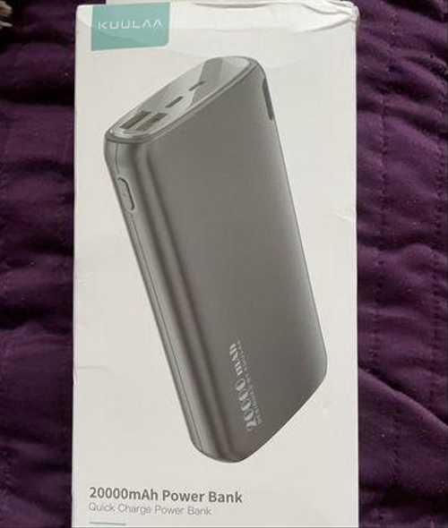 Power Bank kuulaa 20000 mAh новый