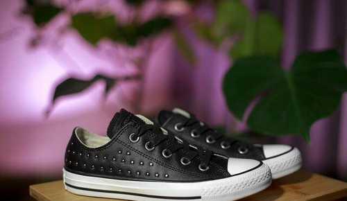 Кеды Converse кожаные 35р