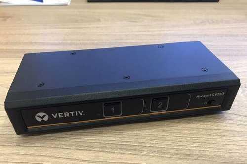 KVM Switch 2-port DVI-I