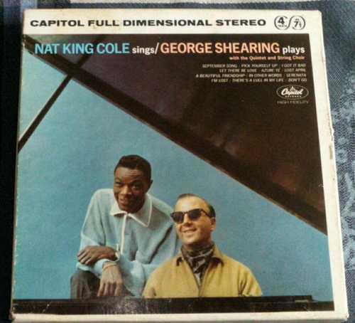 Катушка пленка Nat King Cole sings/ George Shearin