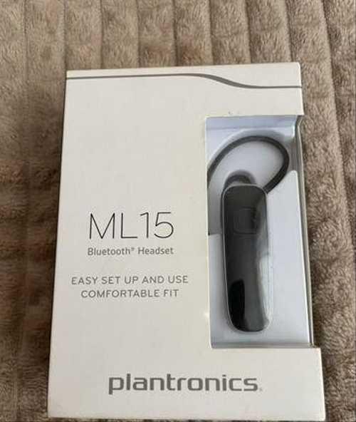 Bluetooth гарнитура plantronics ML15