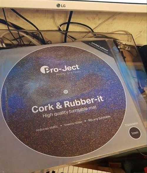 Слипмат Pro-Ject Cork & Rubber -It 1 mm