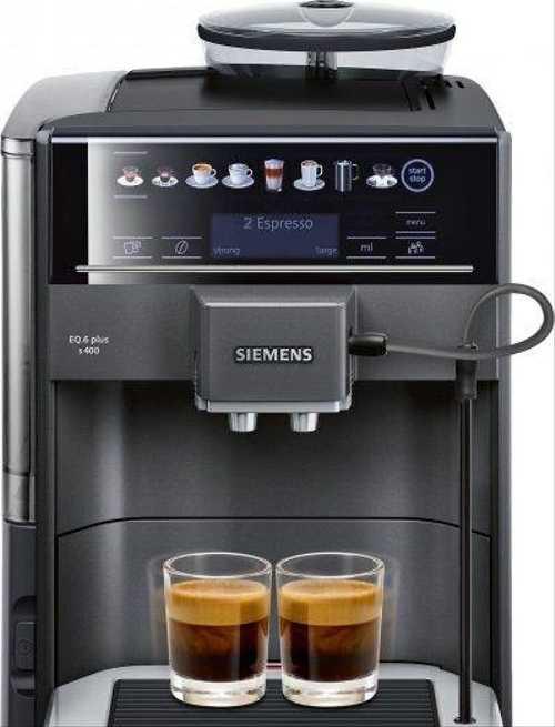 Siemens TE654319RW EQ.6 Plus s400 кофемашина