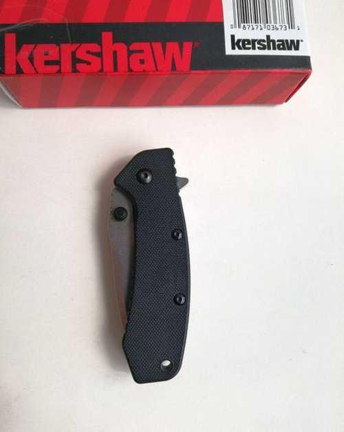 Нож Kershaw 1555G10 cryo hinderer