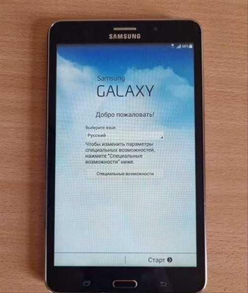 Samsung galaxy tab4 sm-t231