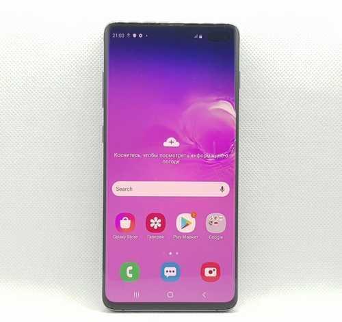 SAMSUNG S10plus 8/128gb black