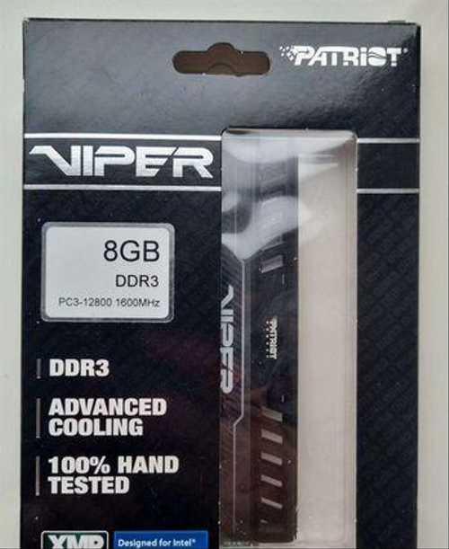 8Gb DDR3 Patriot Viper 3 (PV38G160C0)