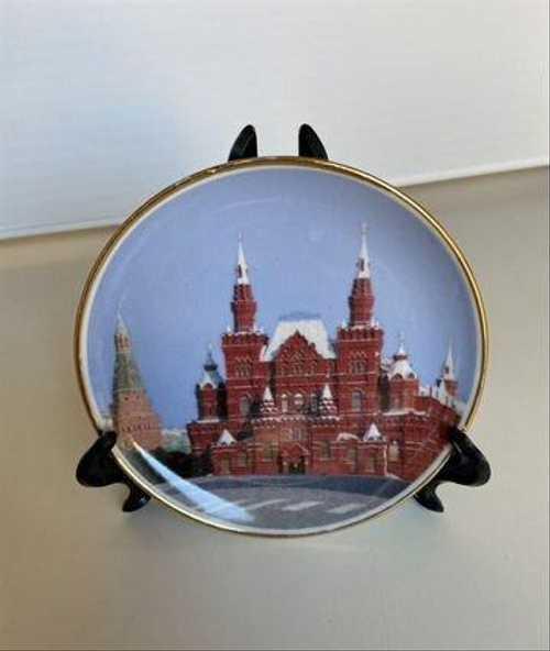 Тарелка сувенирная Москва