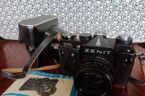 Фотоаппарат Zenit-TTL с объективом Helios 44 м