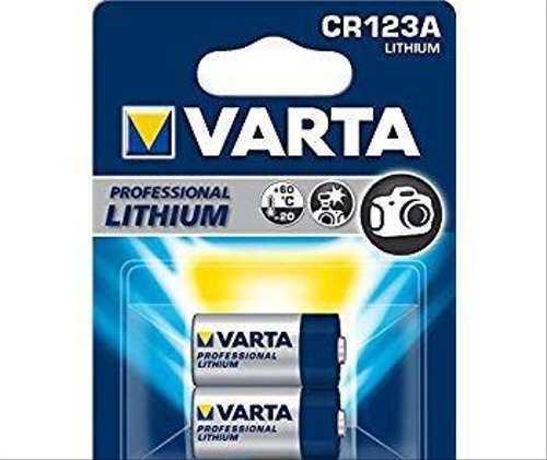 Varta Professional CR123A Батарейка литиевая