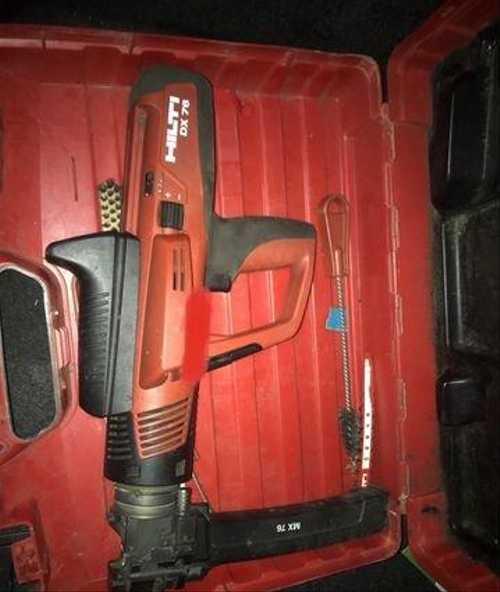 Пороховой пистоле hilti dx76