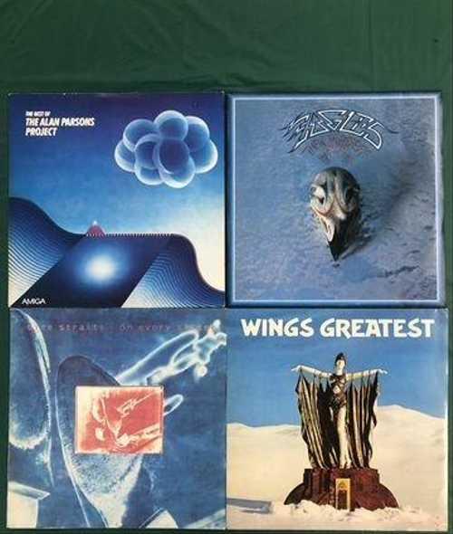 Винил Dire Straits,ELO, Wings,Eagles, Alan Parsons