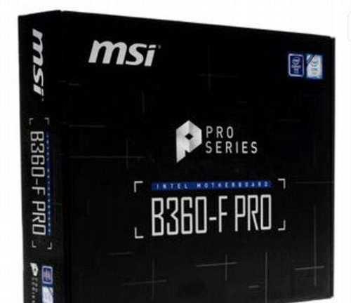 MSI B360-F PRO