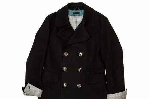 Укороченное шерстяное пальто Benetton