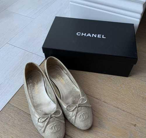 Балетки туфли Chanel