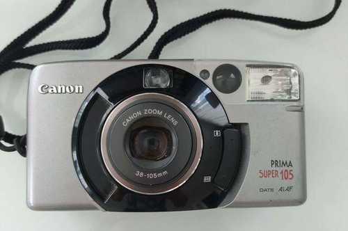 Пленочный фотоаппарат canon prima super 105