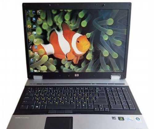 HP Elitebook 8730W 17"