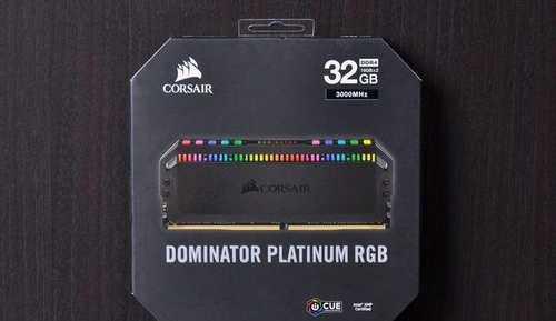 Оперативная память Corsair Dominator Platinum 32gb