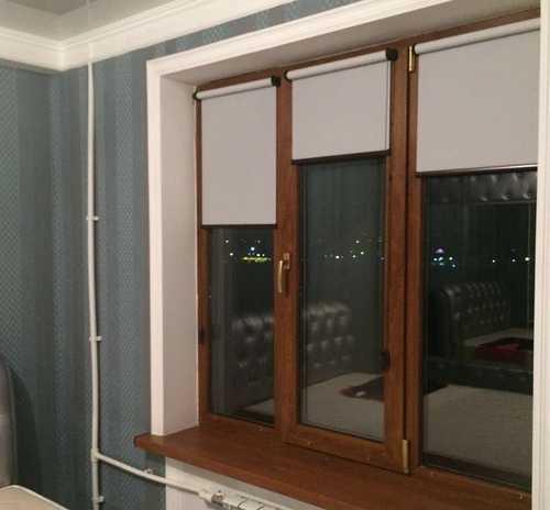 Рулонные шторы средний плюс