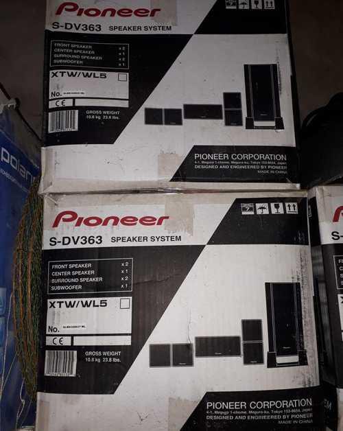 Новая, в коробках. Акустика Pioneer S-DV363