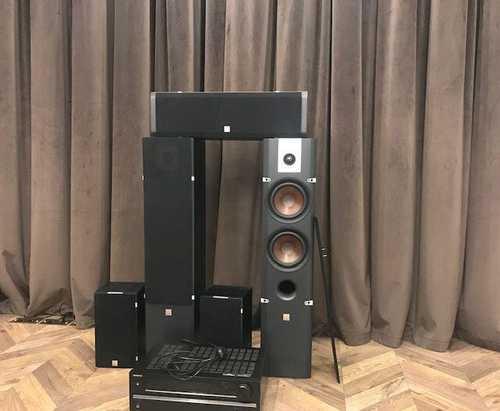 Акустика Dali Lektor + ресивер Onkyo TX-SR313