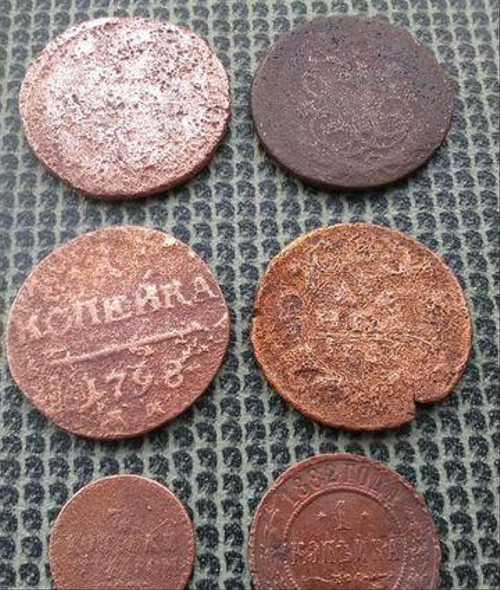 Старинные монеты Российской империи