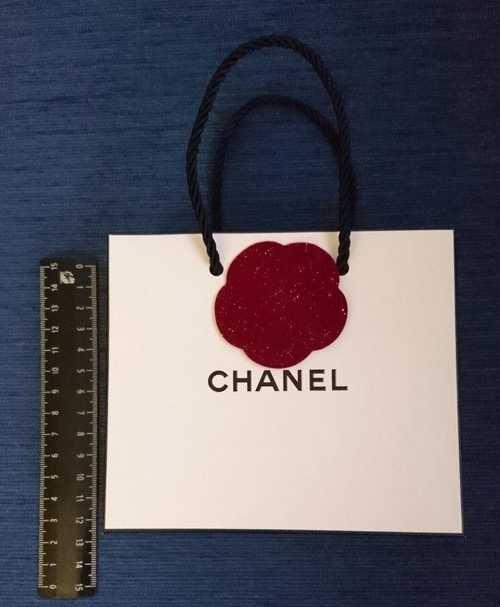 Пакет бумажный подарочный Chanel