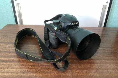 Фотоаппарат Nikon d3200 и обьектив Yongnuo 50 mm