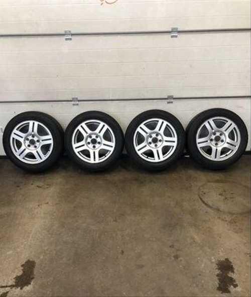 Оригинальные диски VW R16 5х112 в сборе на лете